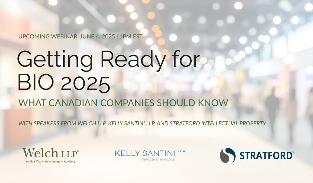 Free Webinar | Get Ready for BIO 2025 | Stratford Group Ltd.